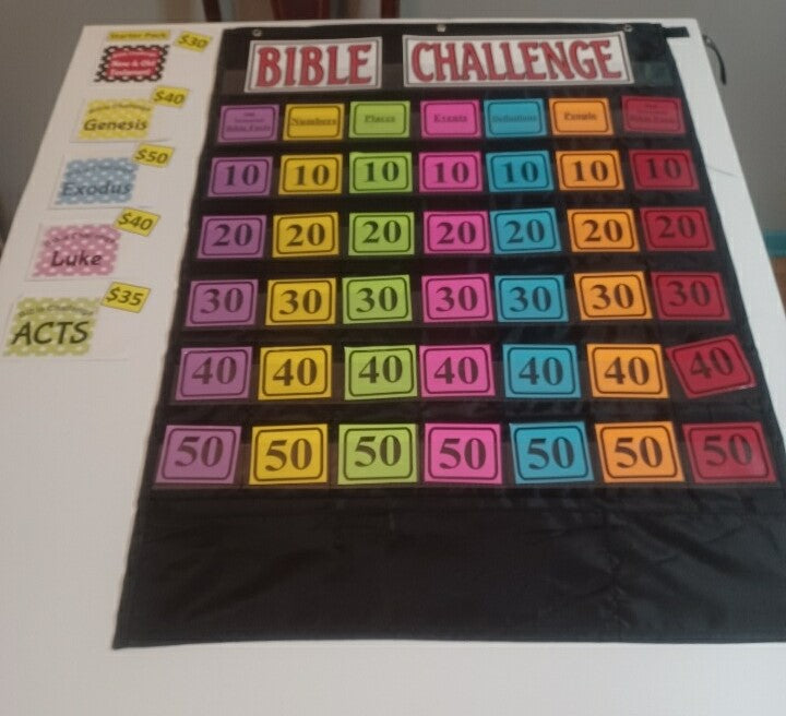 Bible Challenge Game – creative.concepts.bible.class
