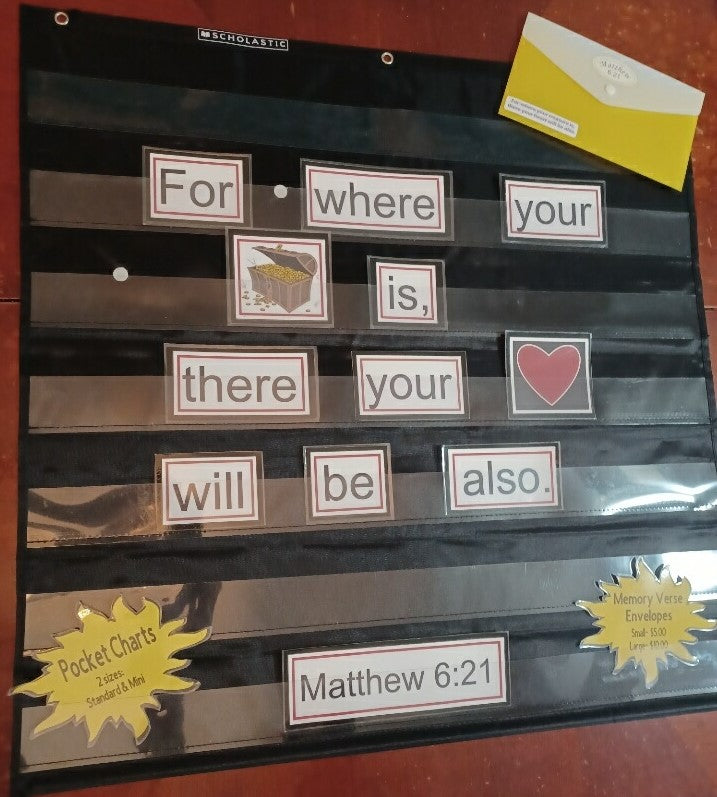 Memory Verse Packets – creative.concepts.bible.class